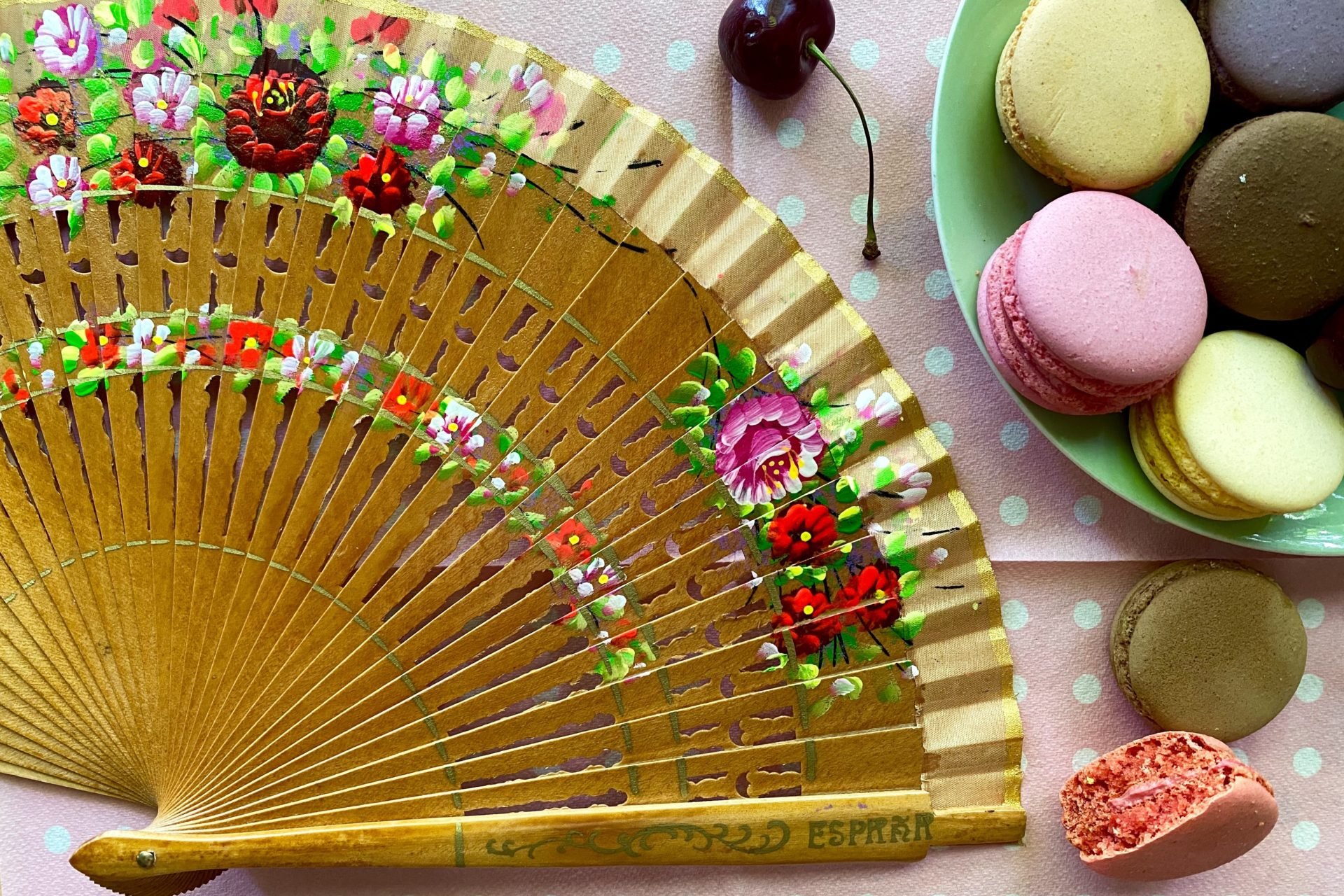 Hand-Fan “SPAIN” Nature – Saint Savoy